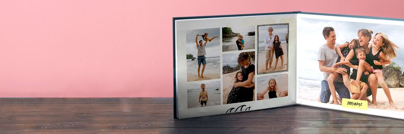 Álbum de fotos digital personalizado -40% em quase tudo