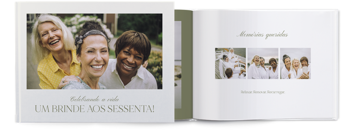 Modelos para criar o seu álbum de fotos personalizado
